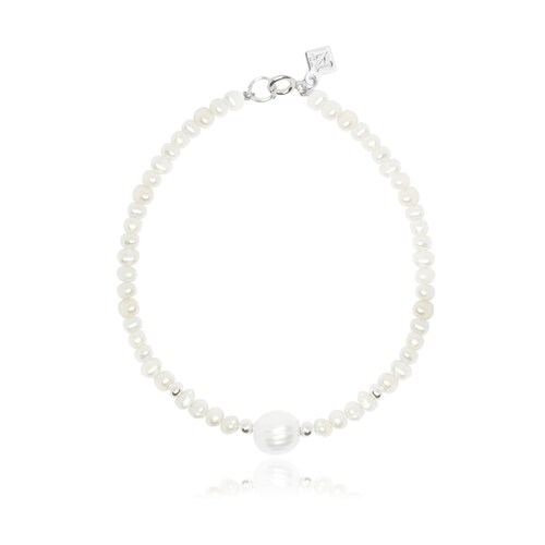 Pulsera Sencilla de Perlas Cultivadas para Mujer por Anante Joyeria.