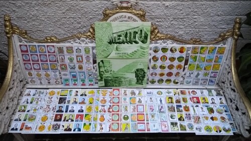 Pack de álbum México estampas historicas Vol.1 y 2 Set completo a pegar ...