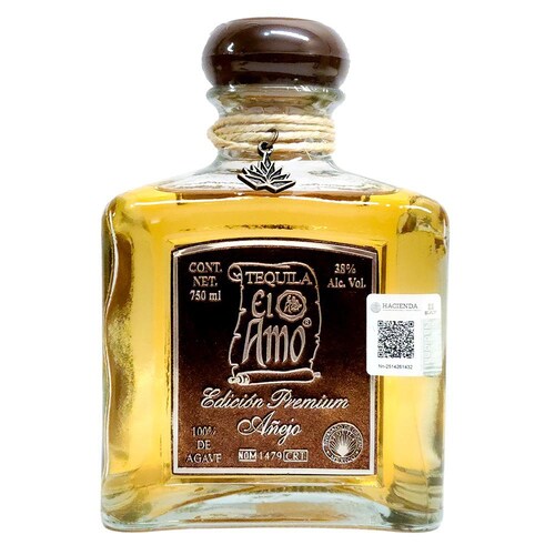 Tequila El Amo Añejo Edición Especial Premium 750ml