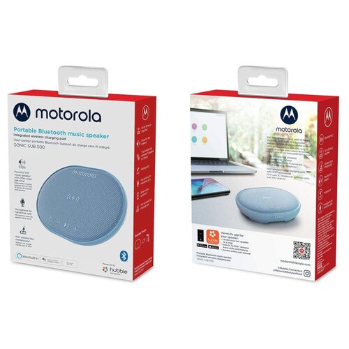 Bocina Bluetooth Portátil MOTORLA SONIC SUB 500 recargable