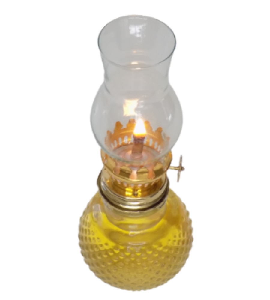 Quinqué Lámpara Clásica Vintage de Aceite Mod Alhambra 16cm