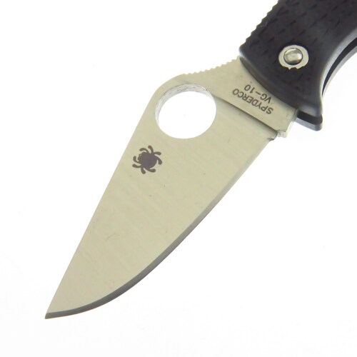 Scmbkp Spyderco Mini Navaja Manbug Vg-10 Inox Filo Plano