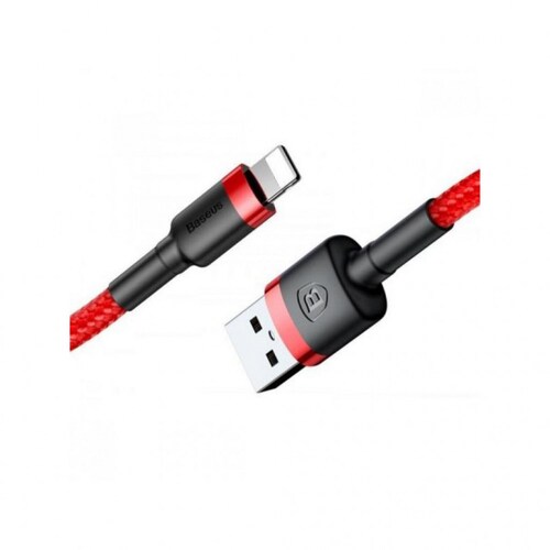 Cable Reforzado Carga Rápida Uso Rudo (iPhone-iPad) 1 metro