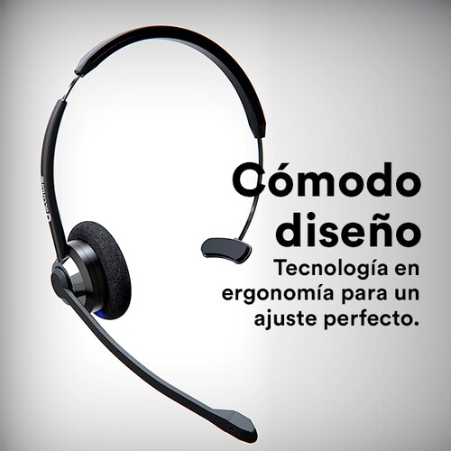 Accutone diadema inalámbrica monoaural BT310 Bluetooth 4.1, 7 horas de ...
