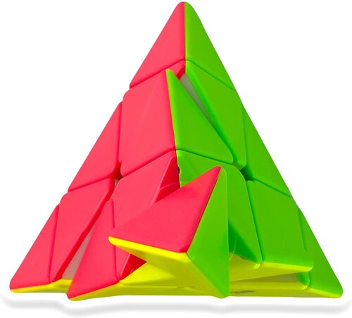 Pyraminx profesional Qiyi Stickerless pirámide de alta resistencia ...
