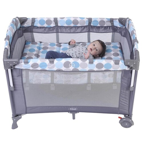 Cuna Prinsel Baby Colecho Gris