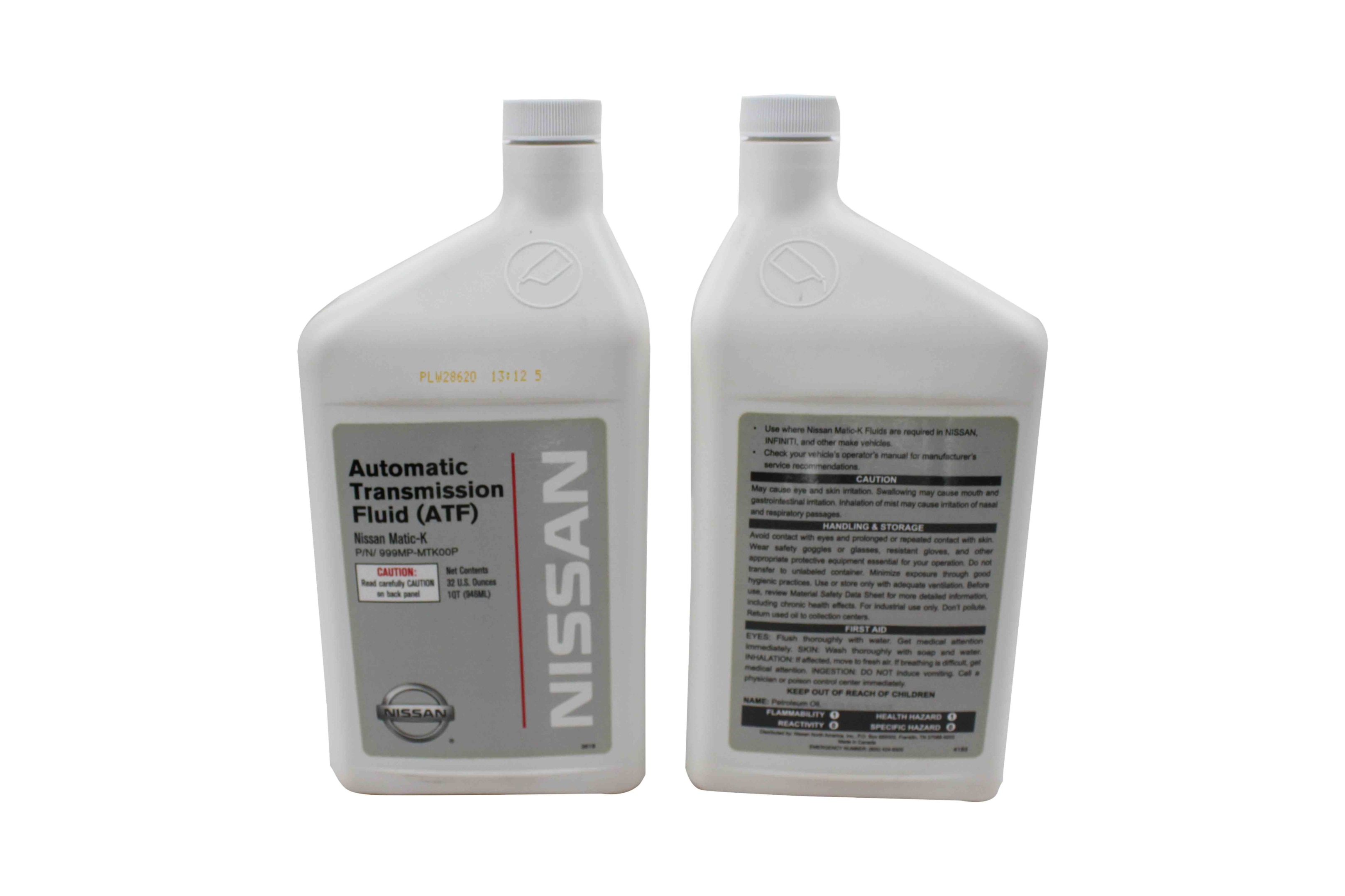 Aceite para transmisión automática ATF 1 lt original Nissan MATIC K
