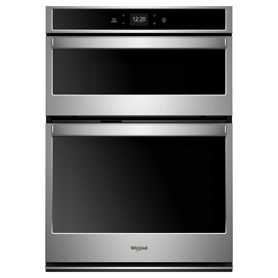 Horno Whirlpool Eléctrico Combo 30" WOC54EC0HS Gris acero