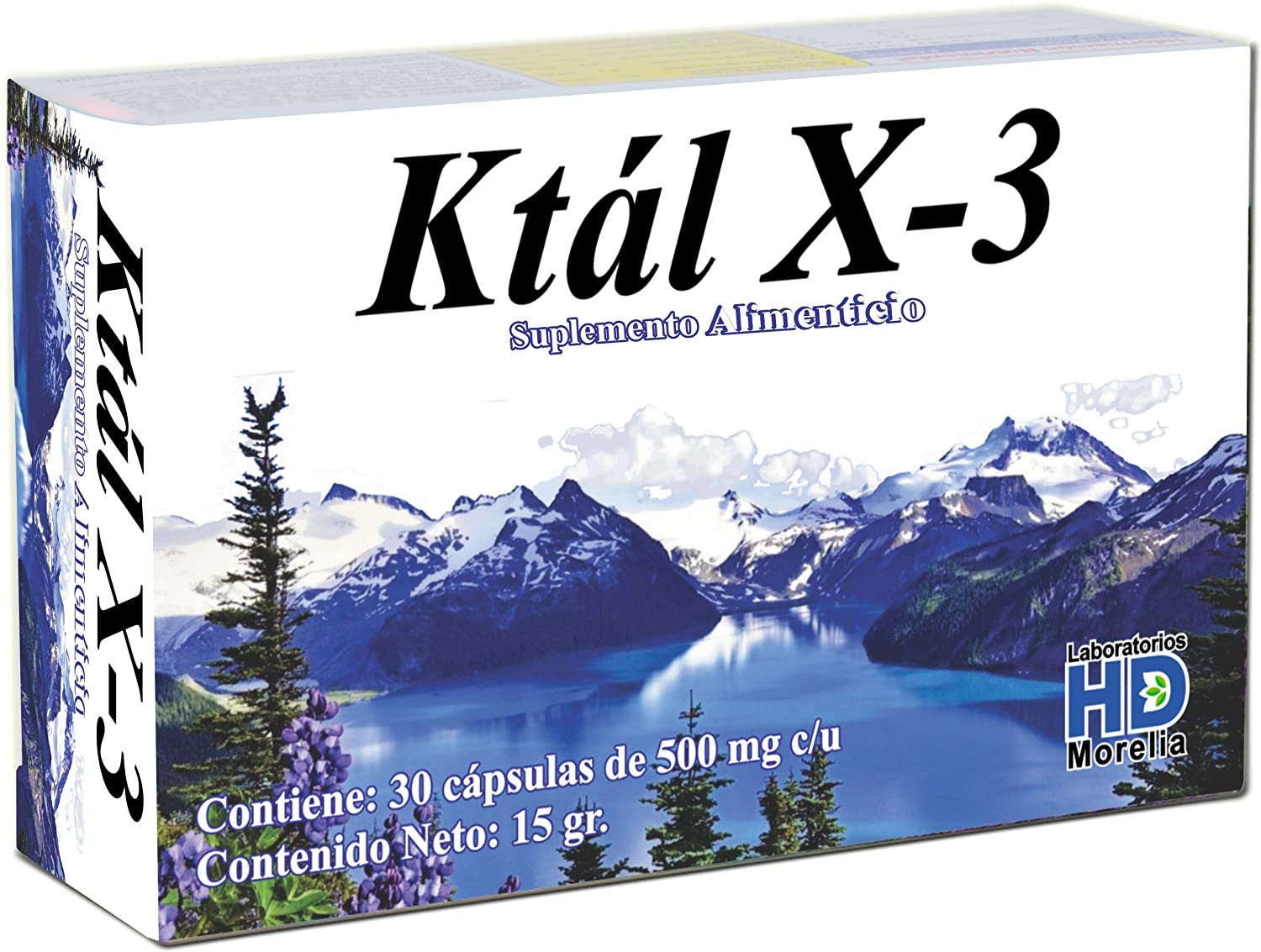 Ktal X-3, 30 Capsulas 500 mg c/u, Auxiliar en el Insomnio, Inducto del ...