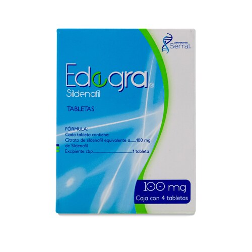 Edegra Sildenafil 4 Tabs. 100 Mg Serral