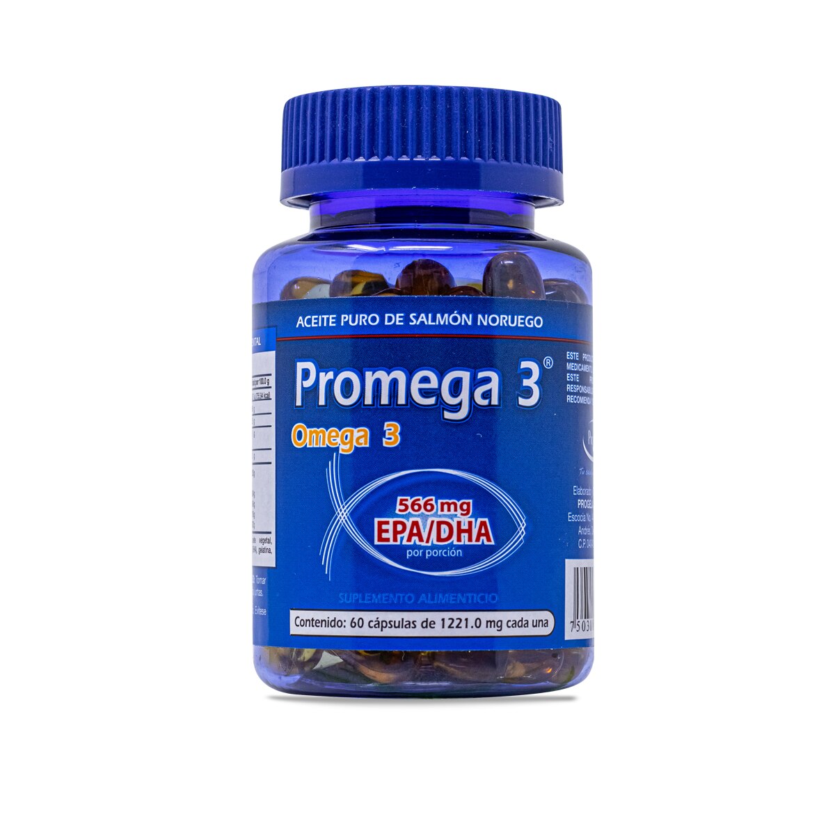 Promega 3 Progela C/60 Caps. 221 Mg. 566Mg Epa/Dha