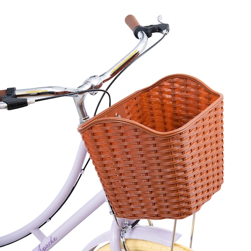 Bicicleta Apache Trixie R26 1 Velocidad Vintage Con Canastilla Asiento ...