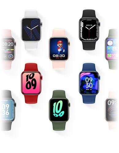 Smartwatch M7 Pro 2022 Reloj Inteligente Serie 7 Petukita Box Azul