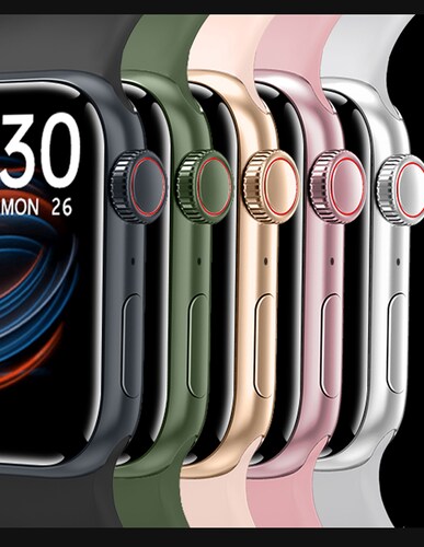 Smartwatch M7 Pro 2022 Reloj Inteligente Serie 7 Petukita Box Azul