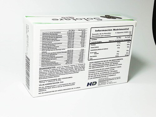 Solotare Q10, 30 Capsulas 1.2 g c/u, Vitaminas, Minerales y Coenzimas Q10