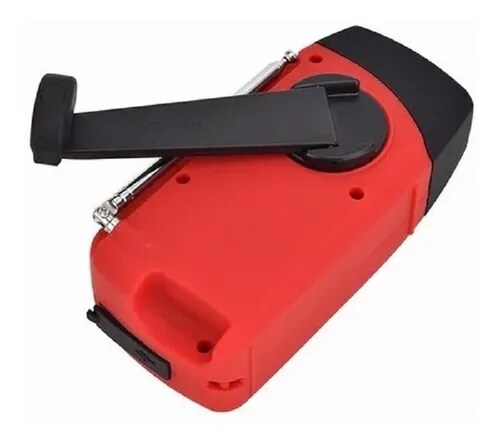 Linterna Solar Portátil Con Radio Am/fm