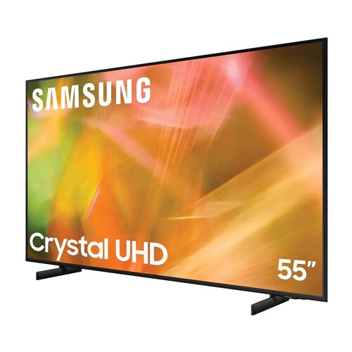 Pantalla Samsung 55 Crystal UHD 4K Smart TV UN-55AU8000