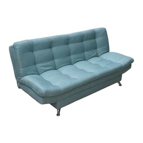Sofá Cama Turquesa Matrimonial 3 Posiciones
