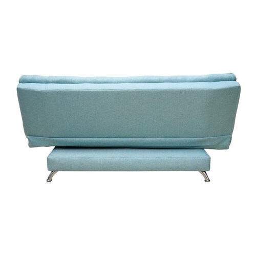 Sofá Cama Turquesa Matrimonial 3 Posiciones