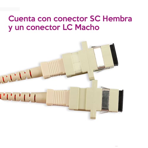 Convertidor De Fibra Optica Duplex Sc A Lc Multimodo Enson