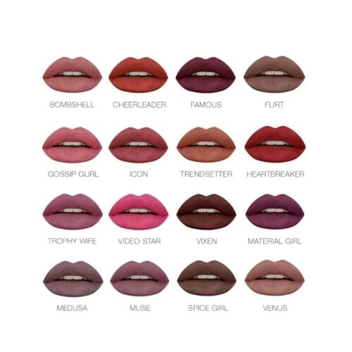 Set Labiales Beauty Con Lápiz De Labio Matte 24 Piezas