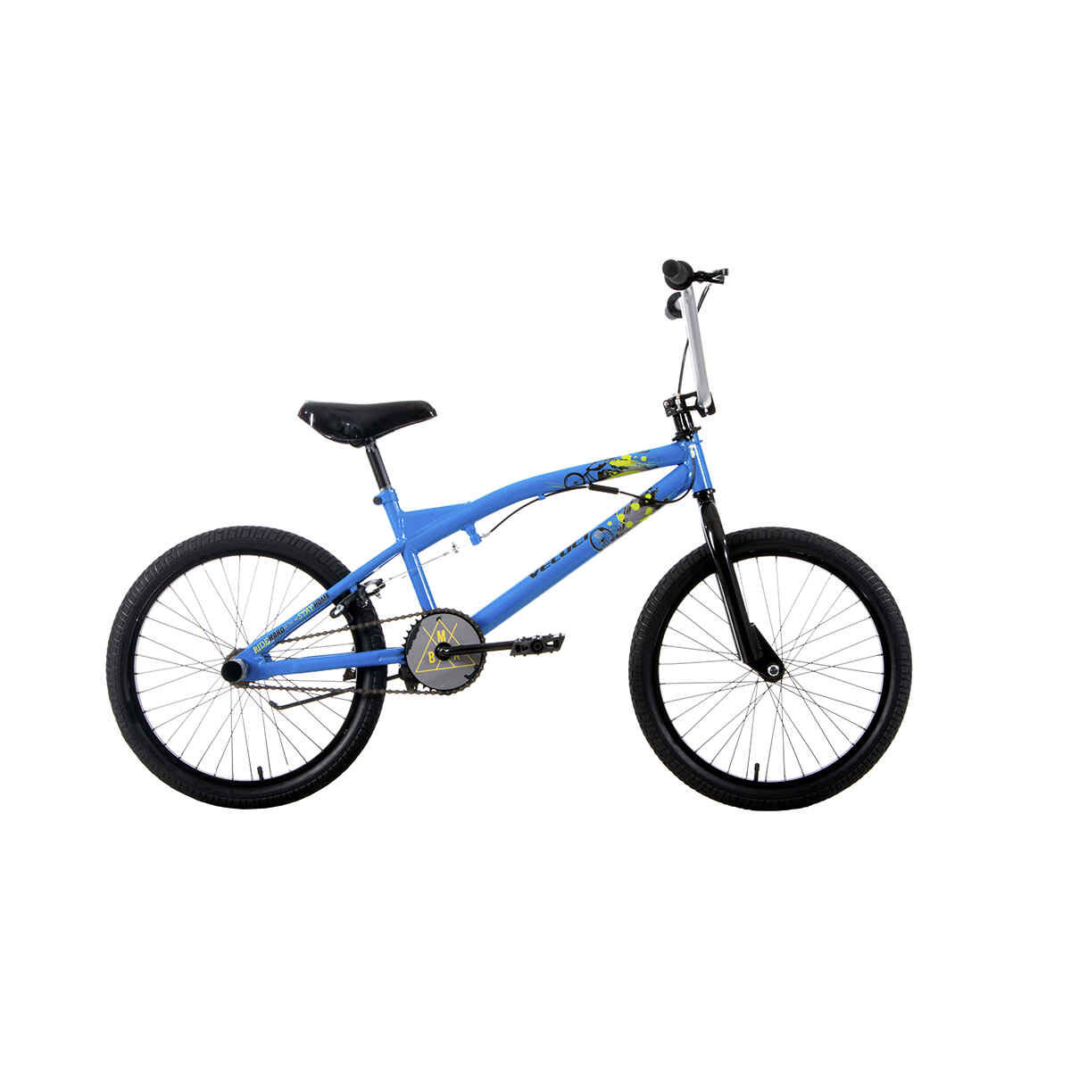 Bicicleta Veloci BMX Freestyle Rodada 20 Azul Urbana