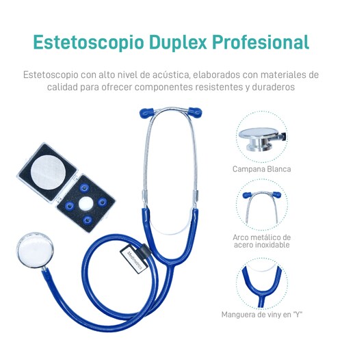 Kit Baumanometro con Estetoscopio de Doble Campana Medimetrics