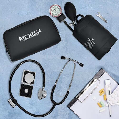 Kit Baumanometro con Estetoscopio de Doble Campana Medimetrics