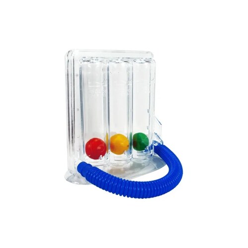Inspirómetro incentivo handy, ejercitador pulmonar, tratamiento ...