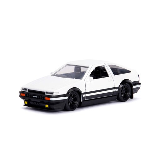 Initial D 1986 Toyota Trueno AE86 Jada Toys Escala 1:32