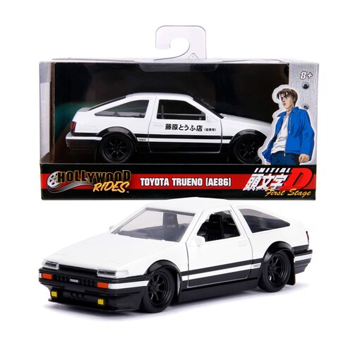 Initial D 1986 Toyota Trueno AE86 Jada Toys Escala 1:32
