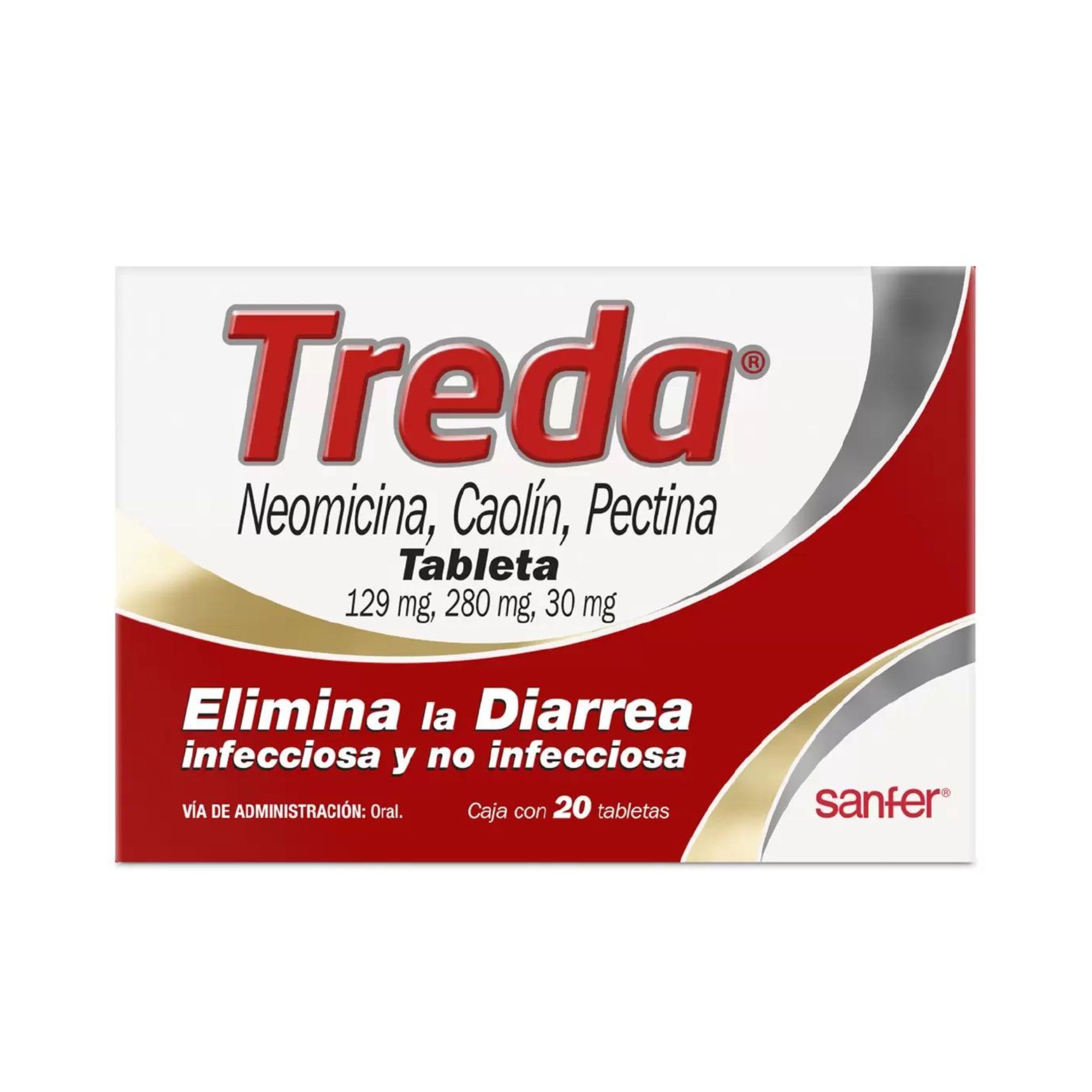 Treda 2 Pack de 20 tabletas c/u.