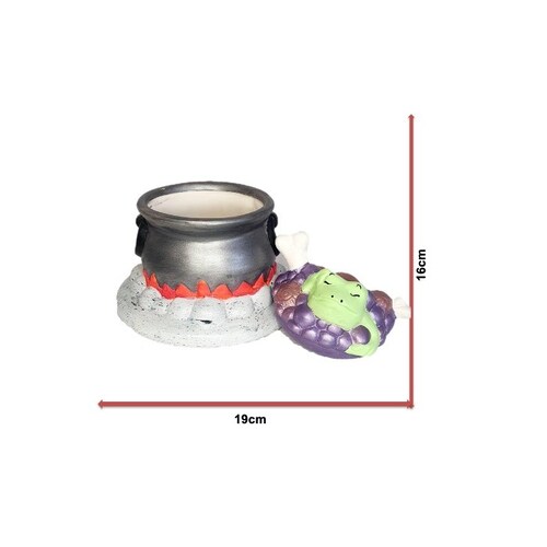 caldero con rana dulcero