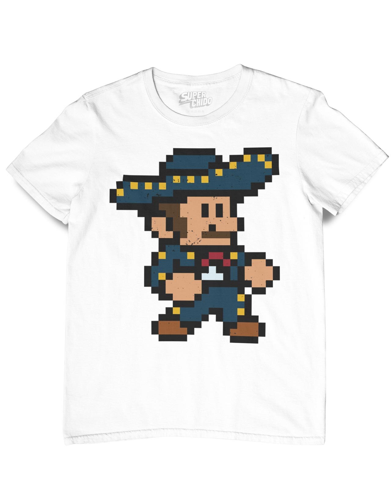 Playera Hombre Charro Estampada DTG T-shirt