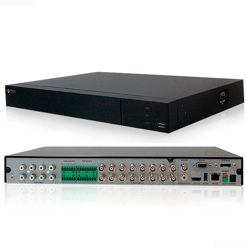 Dvr 5mp 24ch (16ch Bnc + 8 Ip) Pentahíbrido Mxvr-6216 Meriva