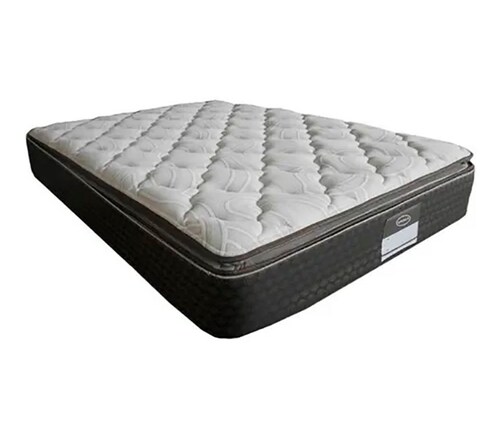 Juego De 2 Colchones Matrimonial America Modelo Brown Comodo.
