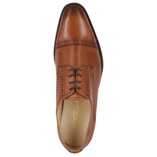 Zapato Carlo Ronaldi 1096 Becerro Café Brown