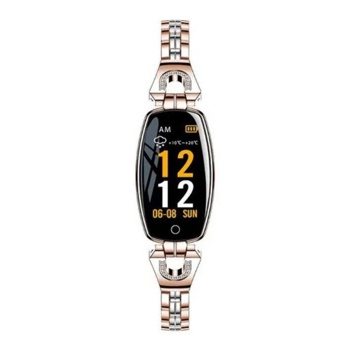 Smartwatch H8 Reloj Inteligente Dama Delux Metalico Magnético