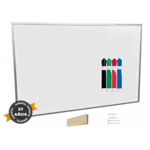 Pizarron Blanco 90x60 De Alta Calidad Plumones Gratis