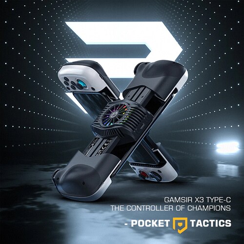 Control Xbox Jostick Mando Enfriador Gamepad Gamesir X3 Tipo c