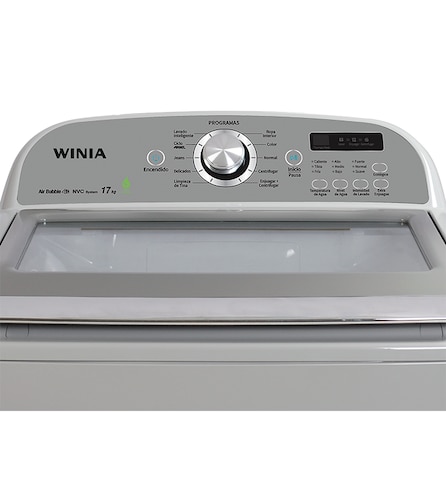 Lavadora Winia Automática 17 Kg. DWFDG1B346CSG Gris