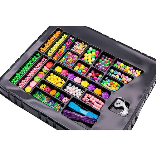 Set de bisuteria para armar pulseras juguete niña