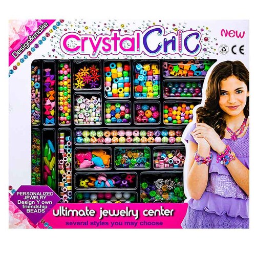 Set de bisuteria para armar pulseras juguete niña