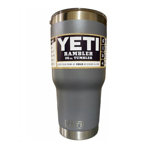 Vaso Termo Edición Limitada Yeti 30 Oz Gris Con Tapa Magslider