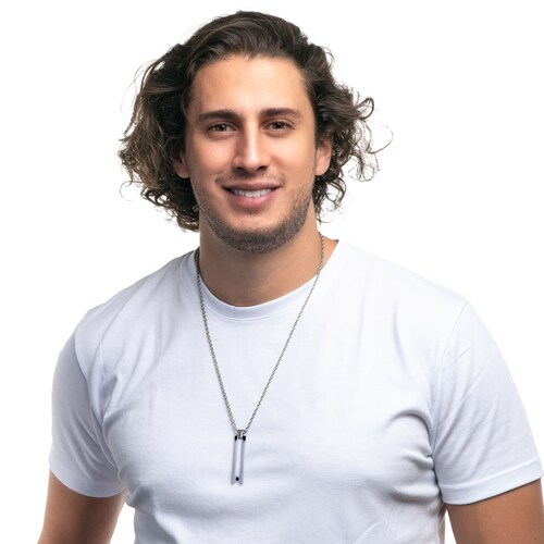 LuckyLy Collares para Parejas de Acero Inoxidable y Zirconia Cúbica ...