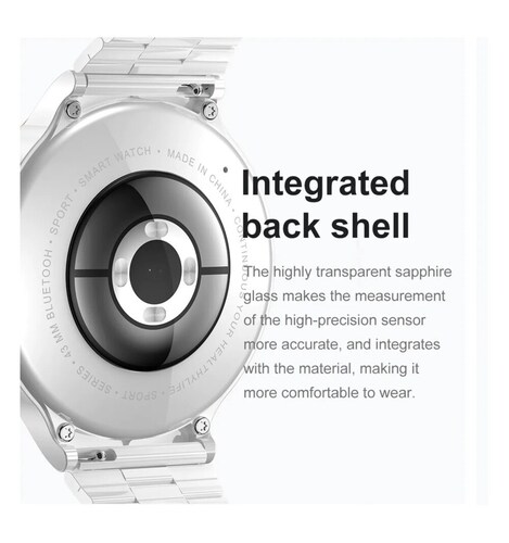 Smartwatch Reloj Inteligente Fralugio Hk43 De Lujo Para Dama