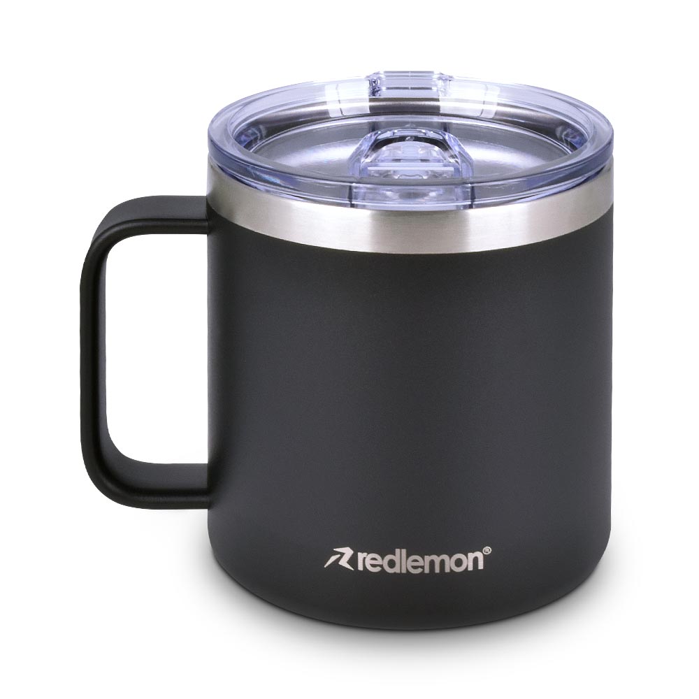 Termo para Café de Acero Inoxidable Taza con Tapa Hermética 400 ml
