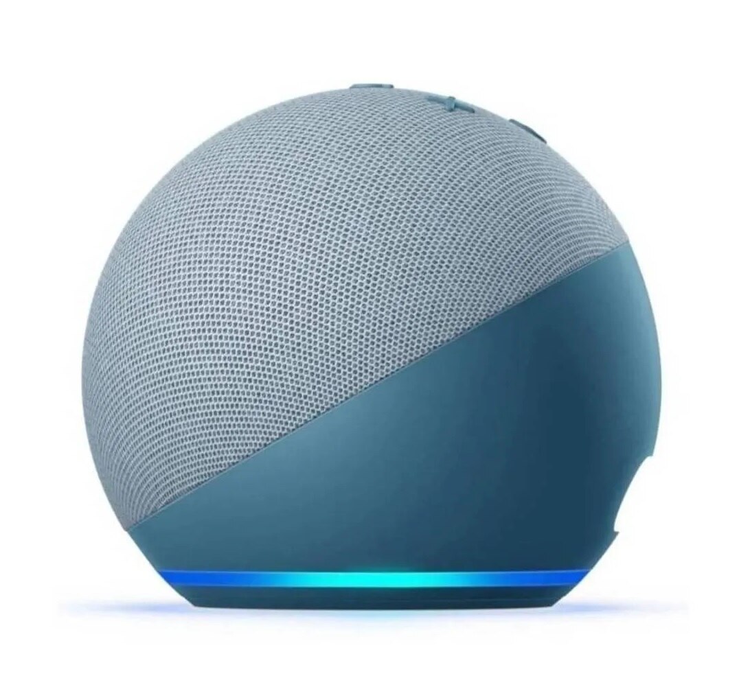 Echo Dot 4th Gen con asistente virtual Alexa Blue