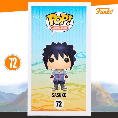 Funko Pop Naruto Shipudden Personajes Anime Figura Coleccion sasuke #72