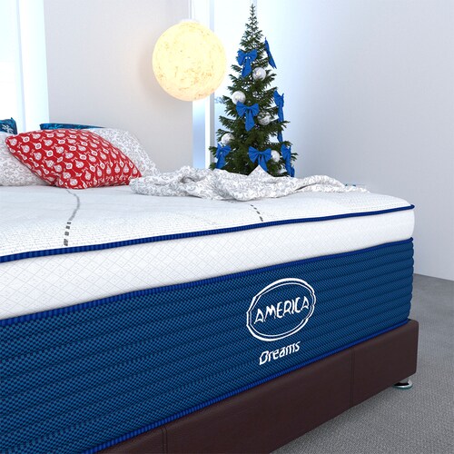 Colchon Matrimonial America Dreams Colchoneta Extra Confort Descanso ...